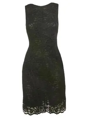 Dolce & Gabbana Lace Mini Dress - Black
