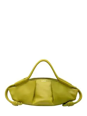 Loewe 2022 Small Paseo Satchel - Green