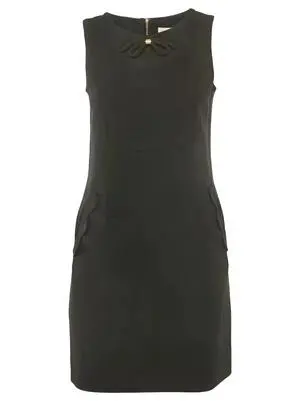 Sandro Bow-detail Mini Dress - Black