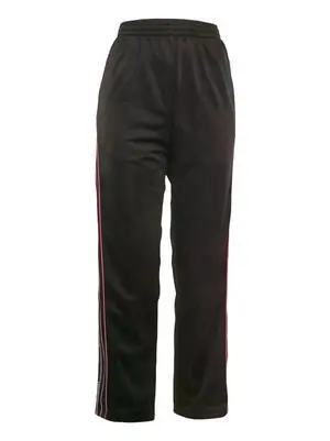 Balenciaga Logo-stripe Track Pants - Black