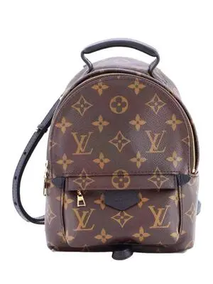 LOUIS VUITTON Palm Springs Mini Backpack Reverse Monogram Canvas - Brown