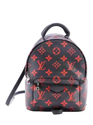 LOUIS VUITTON Palm Springs Monogram Infrarouge Mini Backpack - Black