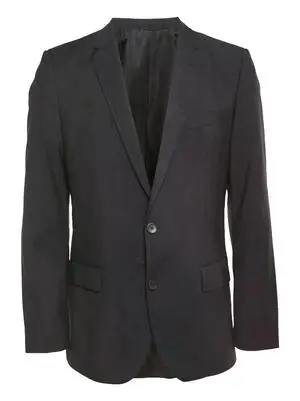 Hugo Boss Single-breasted Wool Blazer - Blue