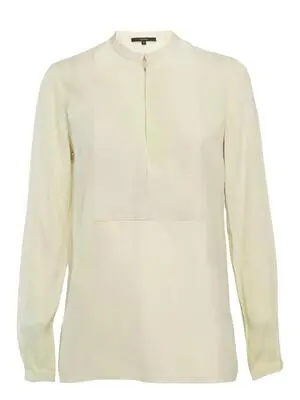 GUCCI Ribbed-Panel Blouse