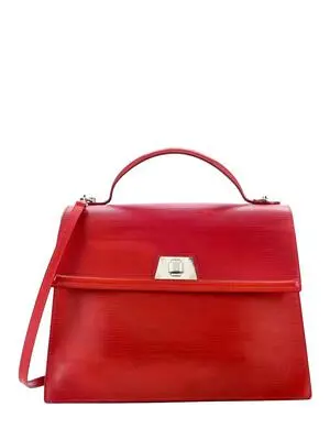 LOUIS VUITTON Sevigne Gm Satchel Epi Leather - Red