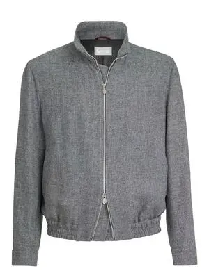 Brunello Cucinelli Outerwear Jacket - Grey