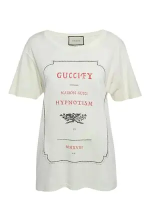 Gucci Hypnotism Print T-shirt - White