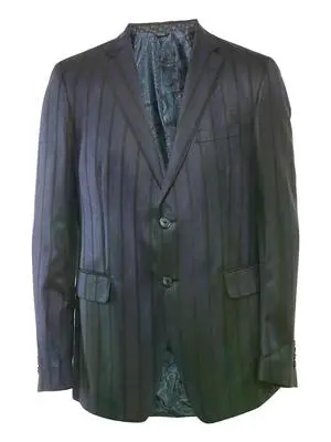 Etro Striped Blazer - Blue