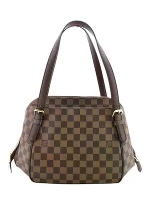 LOUIS VUITTON Belem Handbag Damier Mm - Brown
