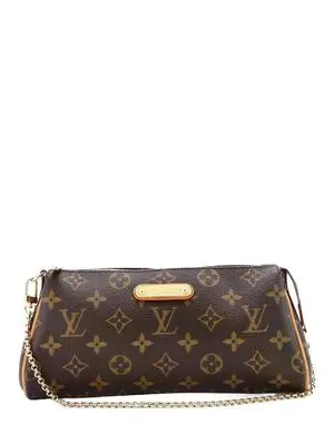 LOUIS VUITTON Eva Handbag Monogram Canvas - Brown
