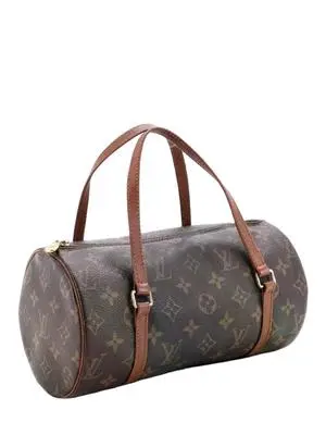 LOUIS VUITTON Papillon 26 Satchel - Brown