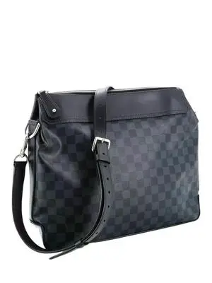 LOUIS VUITTON Greenwich Damier Cobalt Messenger Bag - Black