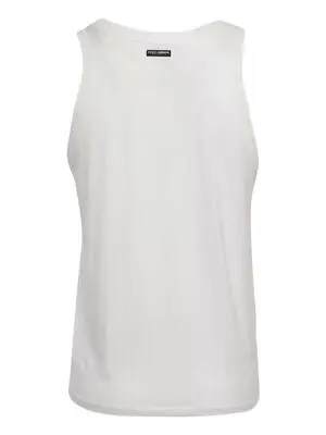Dolce & Gabbana Stretch-cotton Tank Top - White