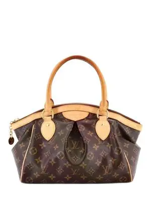 LOUIS VUITTON Tivoli Pm Monogram Canvas Satchel - Brown