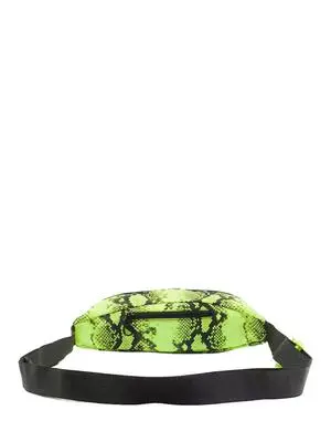 Off-White Snakeskin Belt Bag - Green
