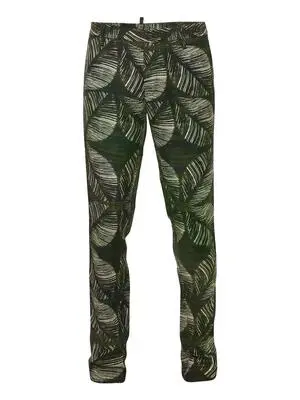 DSQUARED2 Tropical Print Trousers