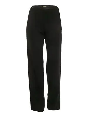 Balenciaga Crepe Trousers - Black