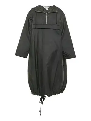 Comme Des Garçons Hooded Drawstring Jacket - Black