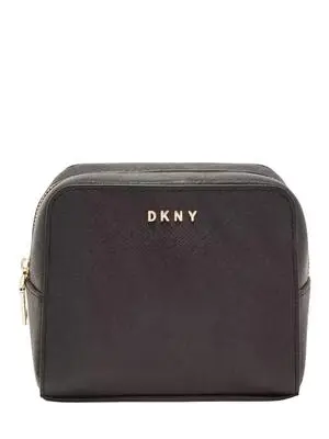 Dkny Leather Pouch - Black