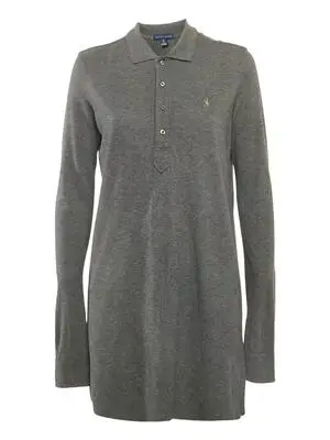 Polo Ralph Lauren Cotton Polo Dress - Grey