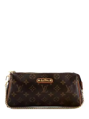 LOUIS VUITTON Eva Clutch Bag Monogram Canvas - Brown