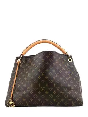 LOUIS VUITTON Artsy Handbag Monogram Canvas Mm Hobo - Brown