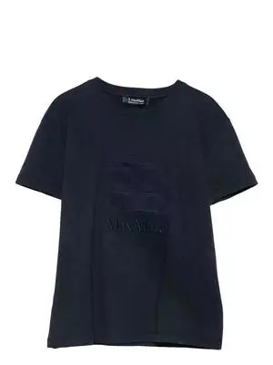 Max Mara Embroidered T-shirt - Blue