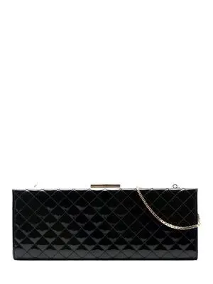 SALVATORE FERRAGAMO 2016 Quilted Patent Leather Clutch