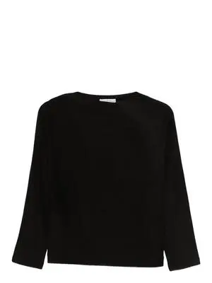 Vince Pullover Long-sleeve Top - Black
