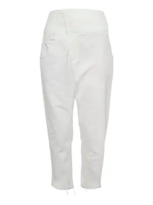 Brunello Cucinelli Wrap-design Jeans - White