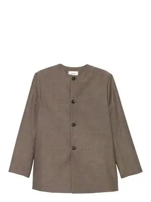 CORDERA Button-up Coat - Brown