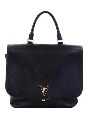 LOUIS VUITTON Volta Nm Leather Satchel - Black