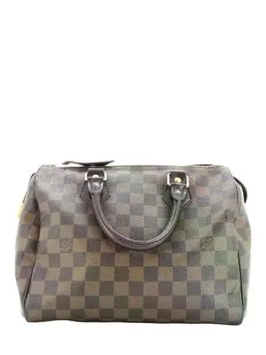 LOUIS VUITTON Speedy 25 Satchel Handbag Damier - Brown