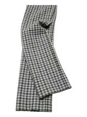 Acne Studios Gingham Check Trousers - Grey