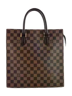 LOUIS VUITTON Venice Sac Plat Damier Pm Tote Bag - Brown