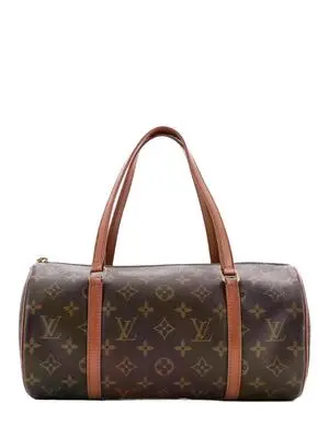LOUIS VUITTON Papillon 30 Shoulder Bag Monogram Canvas - Brown