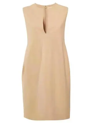 Celine V-neck Sleeveless Dress - Pink