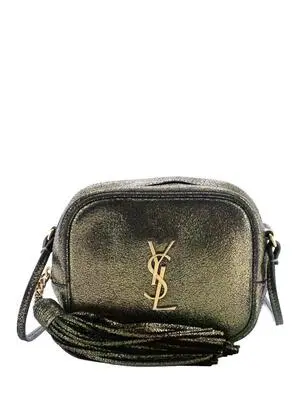 Saint Laurent Classic Monogram Blogger Small Crossbody Bag - Gold