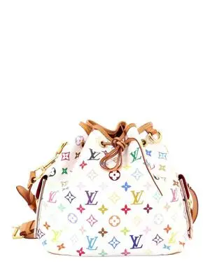 LOUIS VUITTON Petit Noe Monogram Multicolor Bucket Bag - Multicolour