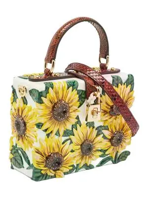Dolce & Gabbana Dolce Box Sunflower Tote - Yellow