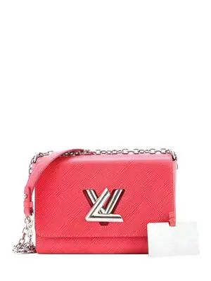 LOUIS VUITTON Twist Mm Crossbody Bag Epi Leather - Pink