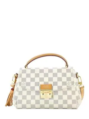 LOUIS VUITTON Croisette Damier Ebene Crossbody Bag - Neutrals