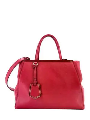 Fendi 2jours Medium Tote Bag - Pink