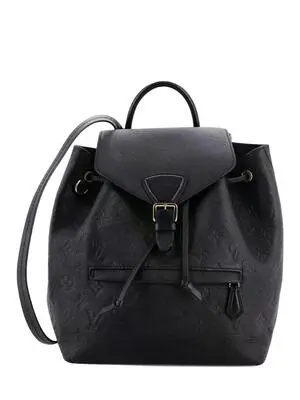LOUIS VUITTON Montsouris Pm Backpack - Black