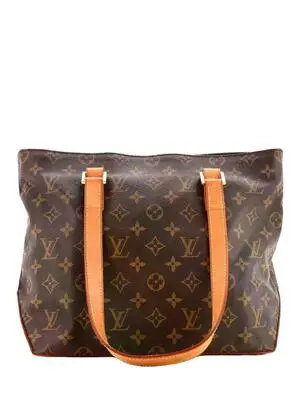LOUIS VUITTON Cabas Piano Monogram Canvas Tote - Brown