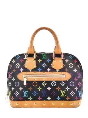 LOUIS VUITTON Alma Handbag Monogram Multicolor Pm - Black