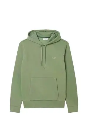 Lacoste Logo-appliqué Hoodie - Green