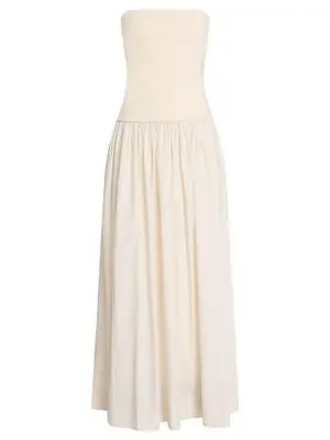 ESSE STUDIOS Strapless Maxi Dress - Cream