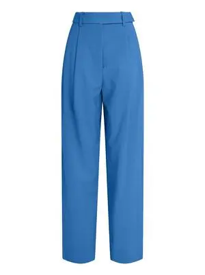 ESSE STUDIOS Homme Crepe Wide-leg Pants - Azure