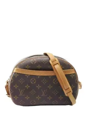 LOUIS VUITTON 2001 Blois Monogram Shoulder Bag - Brown